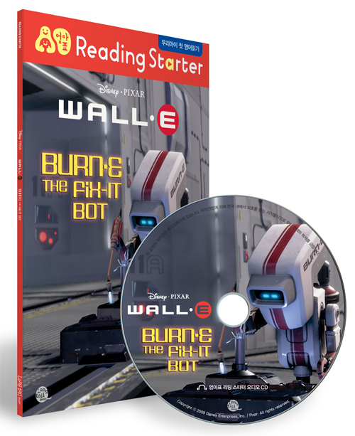 (단행본) 엄마표 리딩스타터 – WALL-E: BURN·E-the Fix-it Bot | 롱테일북스